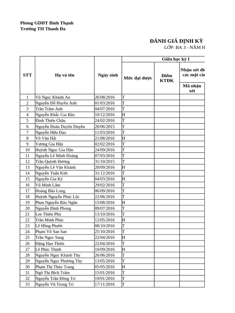 Danhgia Dinhky CK1 Ba 3 Toan | PDF