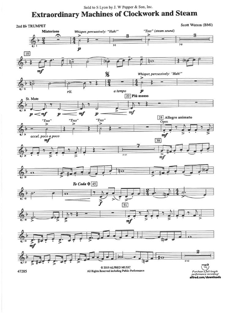 Extraordinary Machines of clockwork and steam - Trumpet 2 | PDF