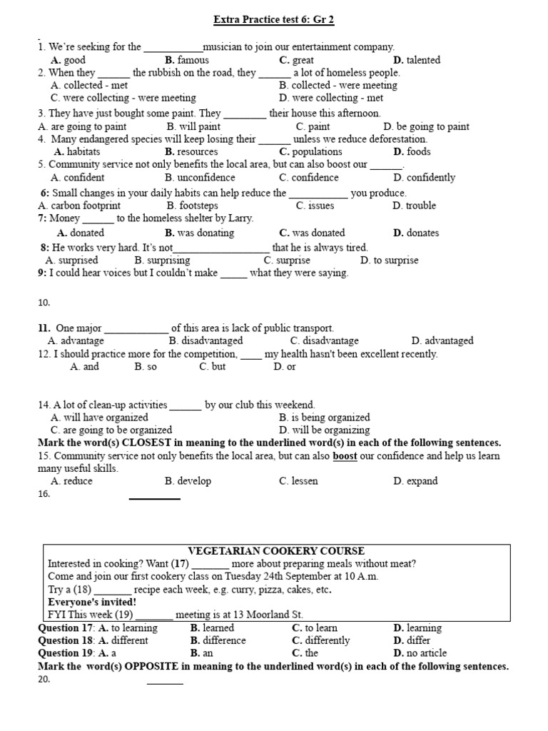 Test 6 n | PDF | Time Management | Professional Skills