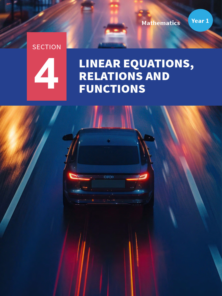 Linear Equations and Functions Overview | PDF | Function (Mathematics) | Equations