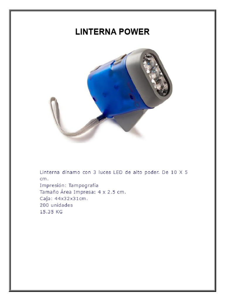 5. FT_LINTERNA POWER | PDF
