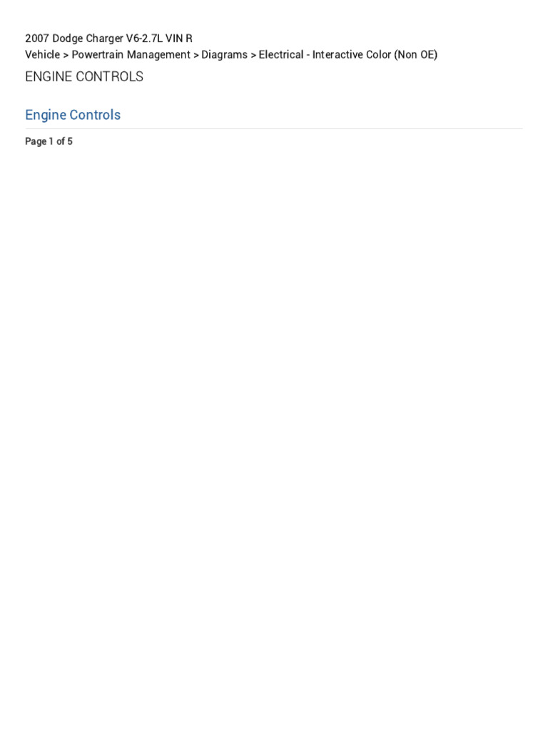 Engine Controls (Powertrain Management) - ALLDATA | PDF | Anti Lock Braking System | Rotating ...