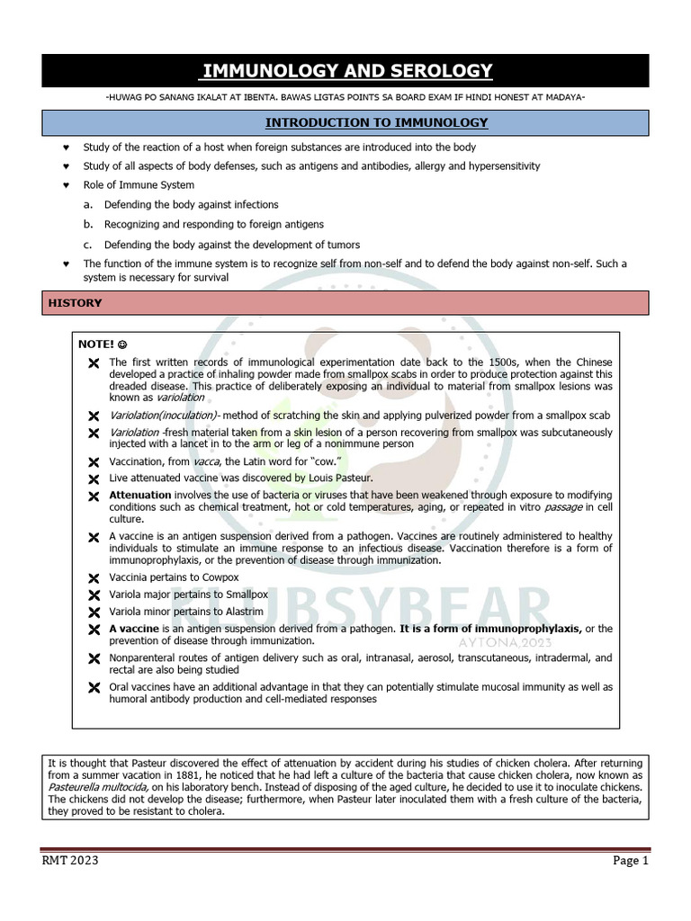 Ims Mother Notes Aug 2023 Unlocked | PDF | Lymph Node | Lymphatic System