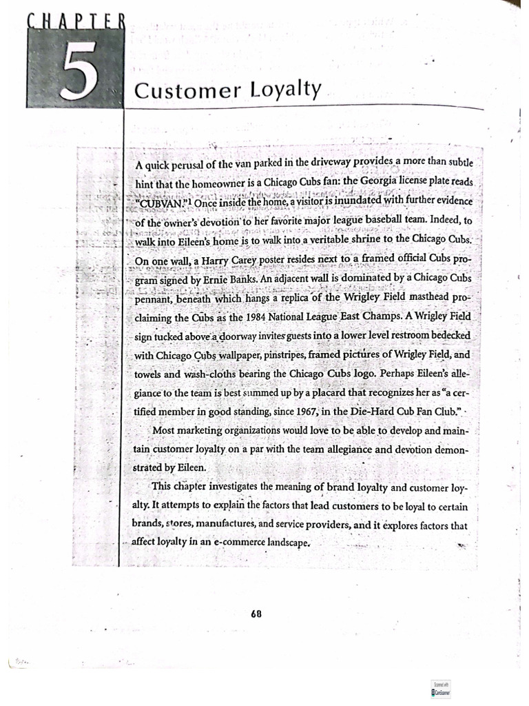 Chap 5 Loyalty | PDF
