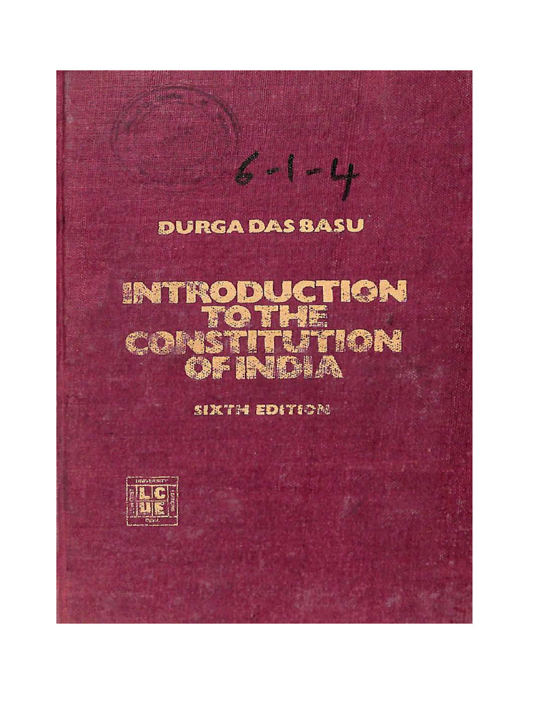 DD Basu | PDF