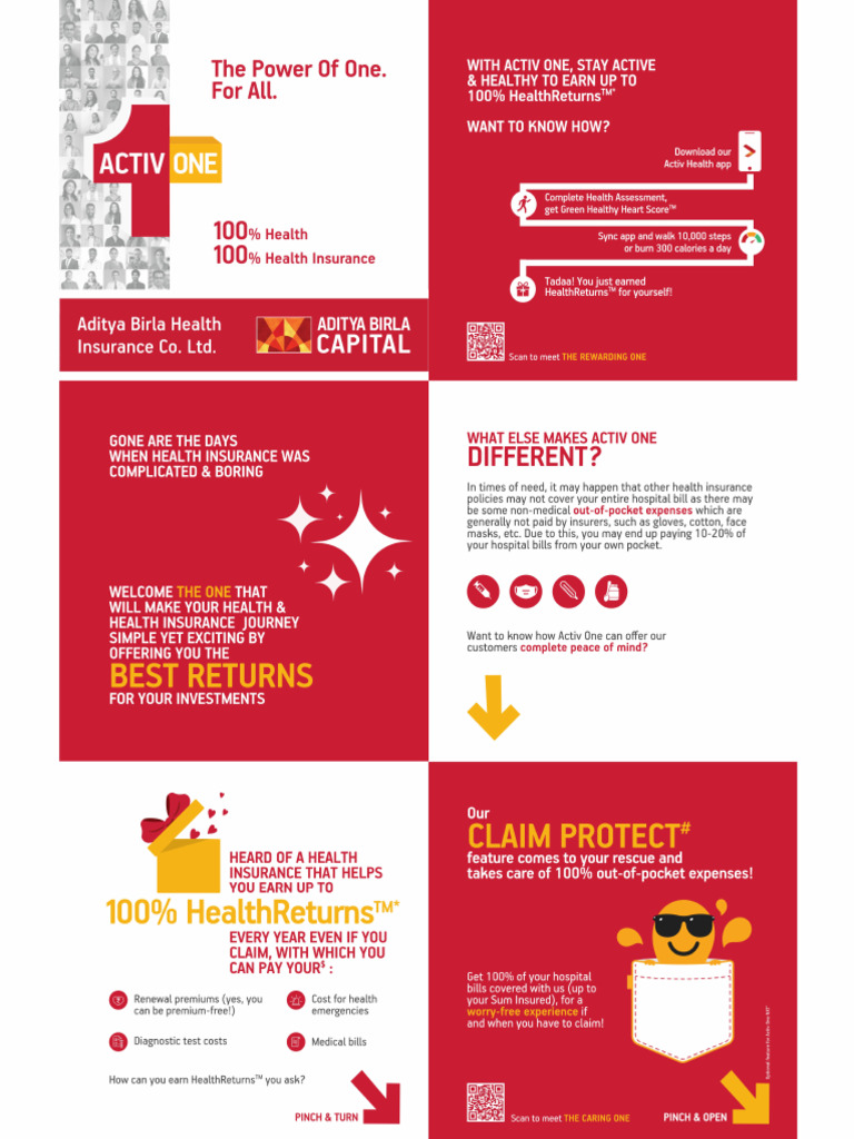 Activ One Brochure | PDF