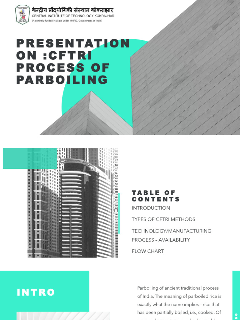 CFTRI Presentations18 | PDF