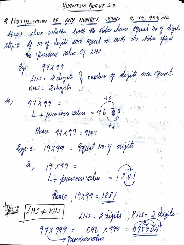 Hand Written Notes | PDF