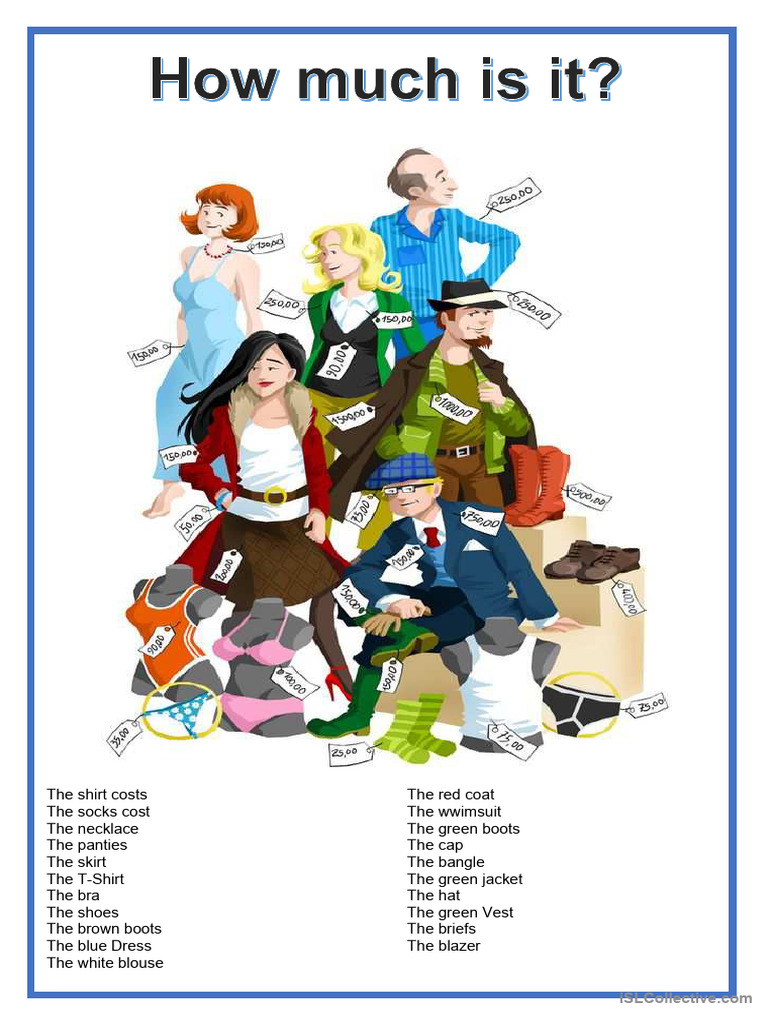 Clothes - How Much Is It | PDF