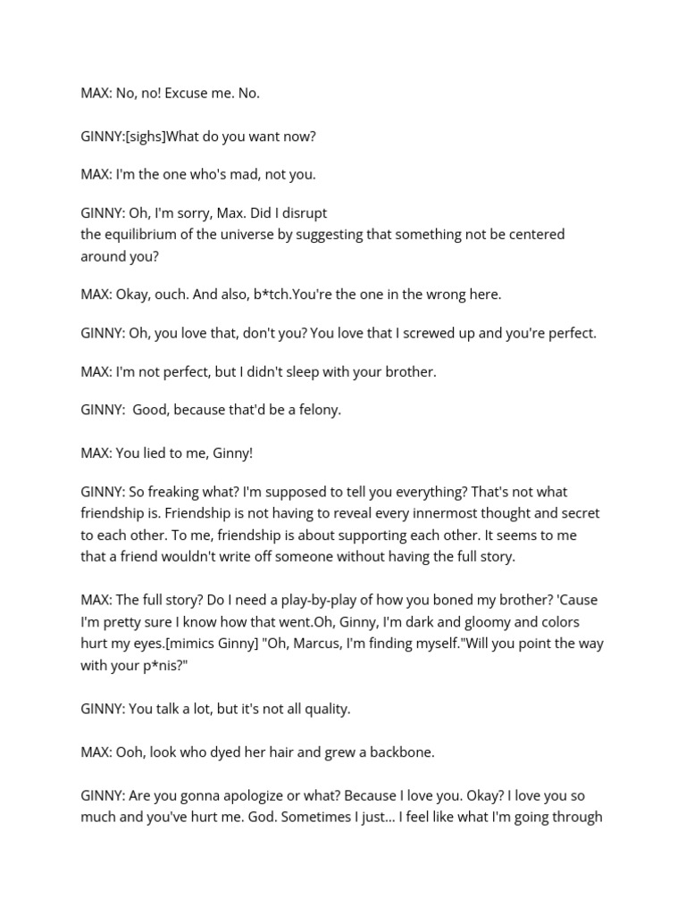 Friendship Conflict and Resolution Dialogue | PDF
