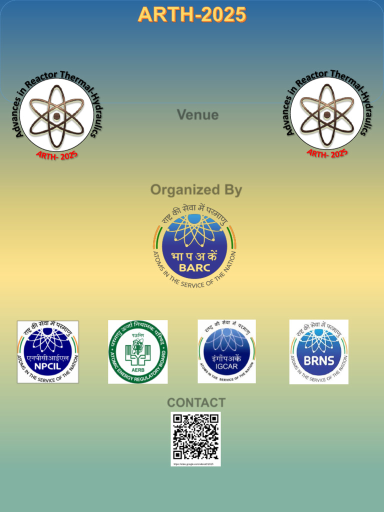 Brochure-ARTH 2025-Extended | PDF | Nuclear Reactor | Energy Technology