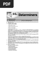 Class 9 Determiners Worksheet | PDF