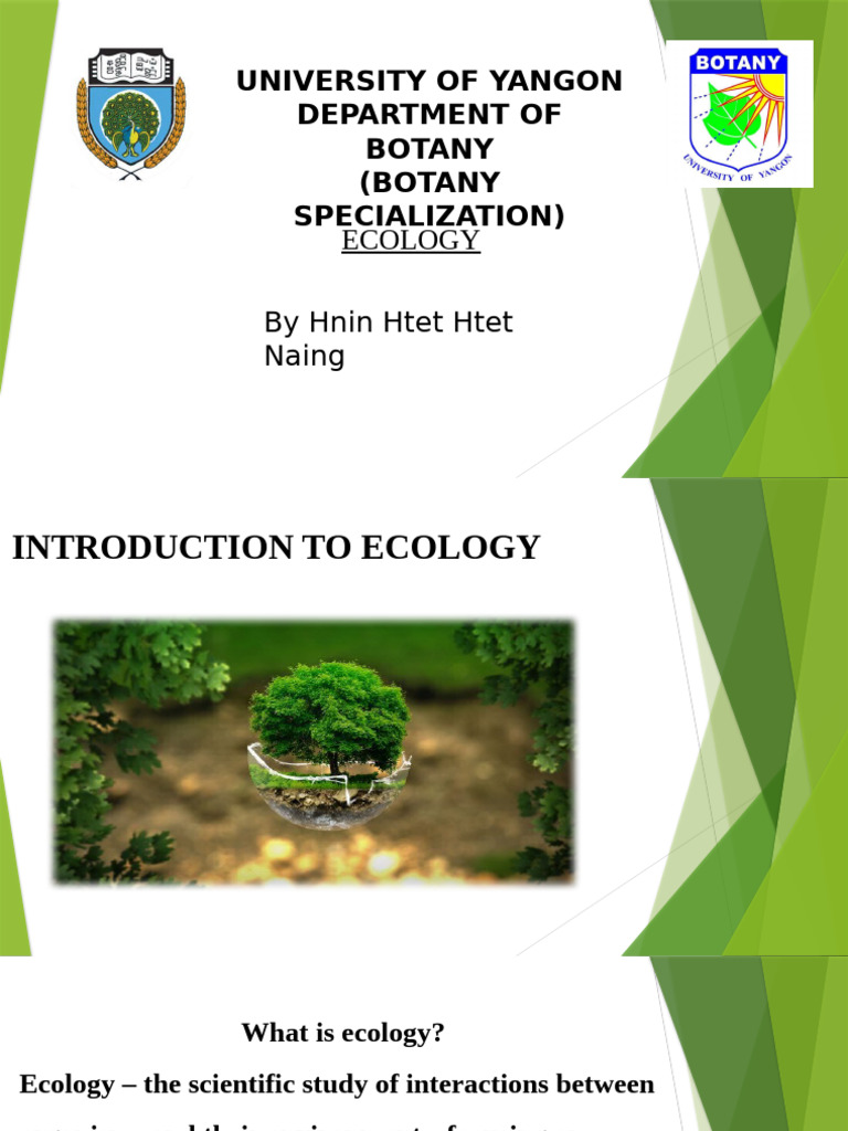 Introduction to Plant Ecology Basics | PDF