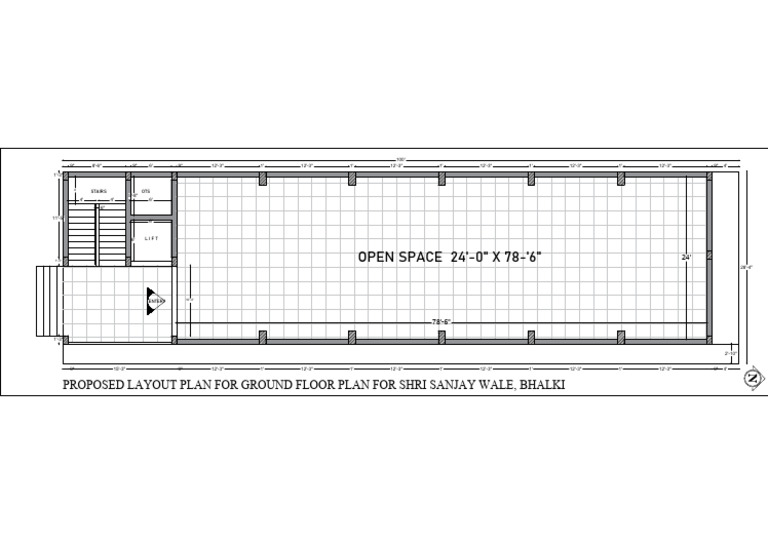 Ground Floor Layout Plan | PDF