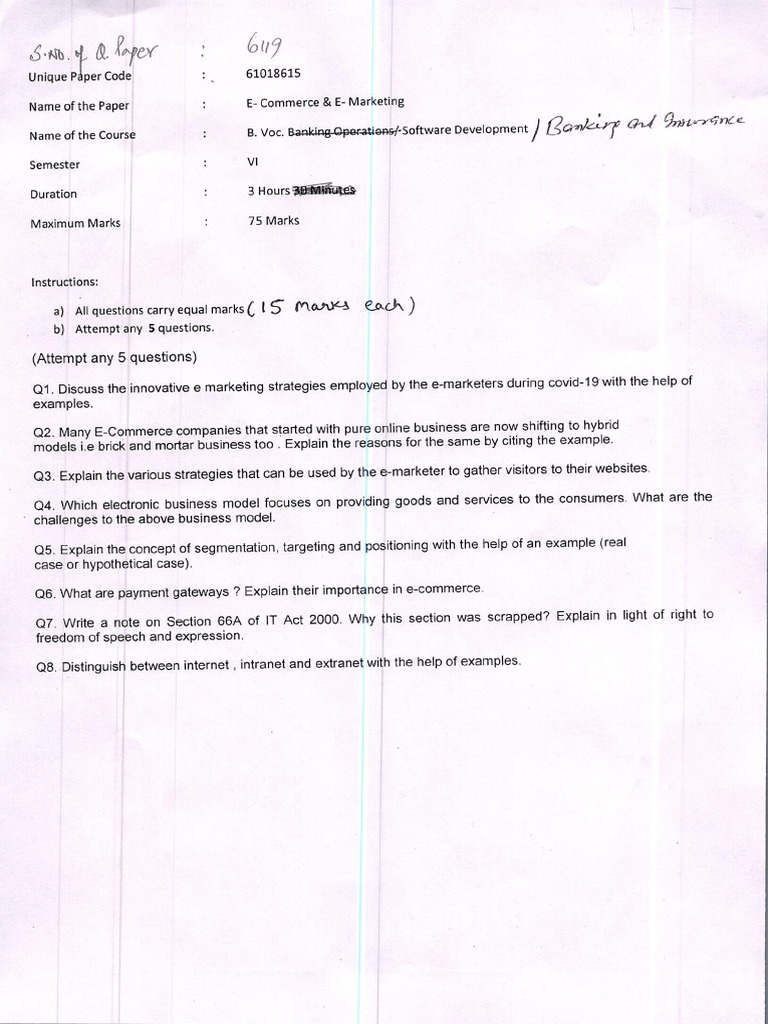 B.voc. Software Development or H8hXmjF | PDF