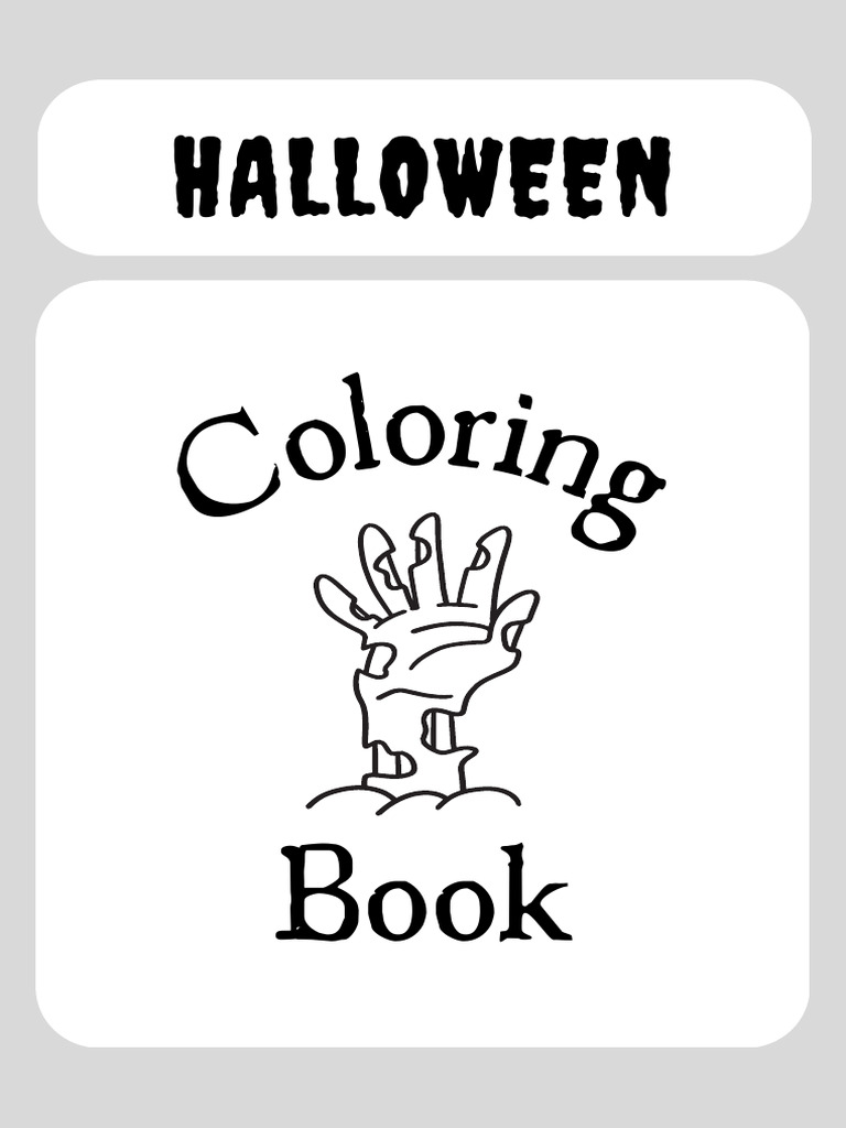 Halloween Coloring Book for Kids | PDF