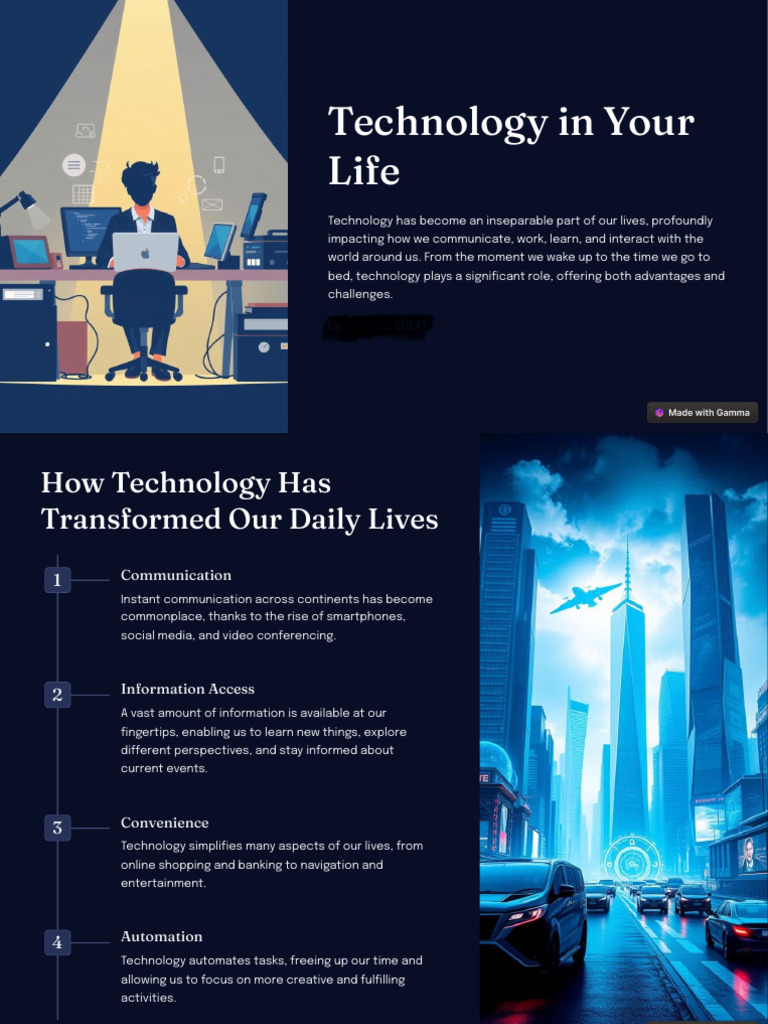 Impact of Technology on Daily Life | PDF | Computer Security | Security