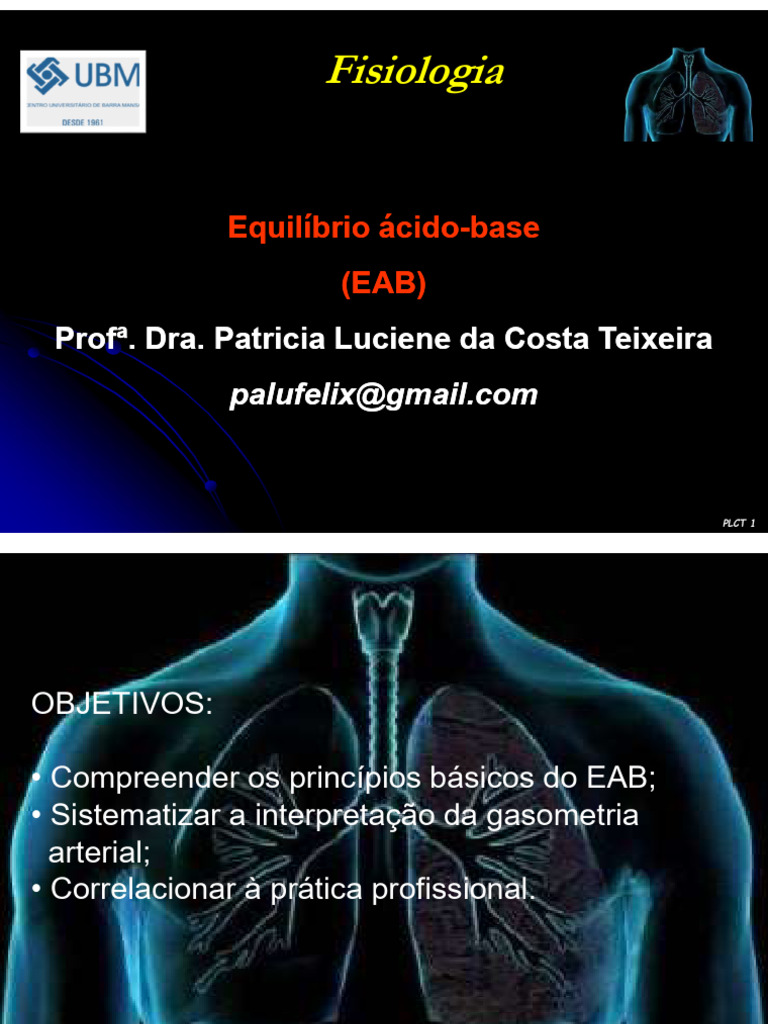 EquilÃ Brio Ã¡cido-Base (Gasometria Arterial) | PDF | Fisiologia