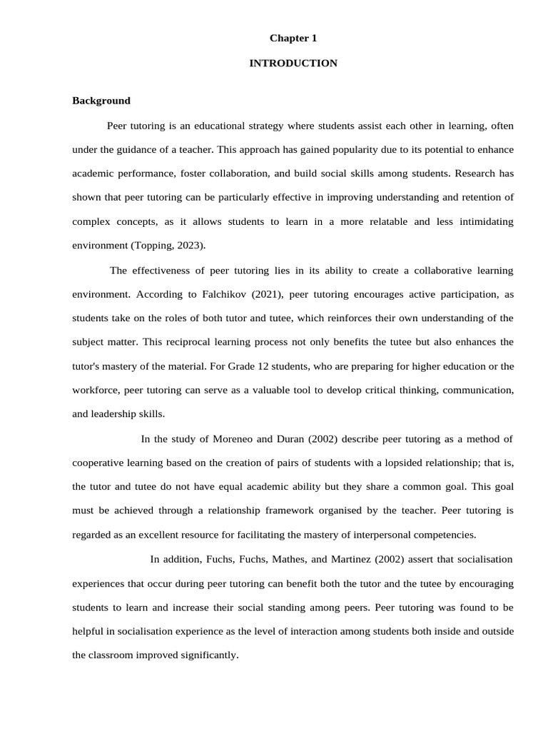 Chapter 1-Group 1 Magalang | PDF | Teachers | Learning