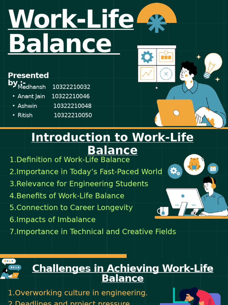 Work-Life Balance Strategies for Students | PDF | Time Management ...