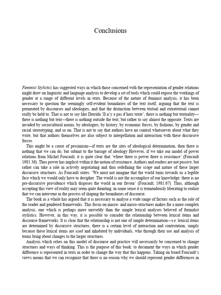 (Interface) Sara Mills - Feminist Stylistics (1995, Routledge) - Libgen ...