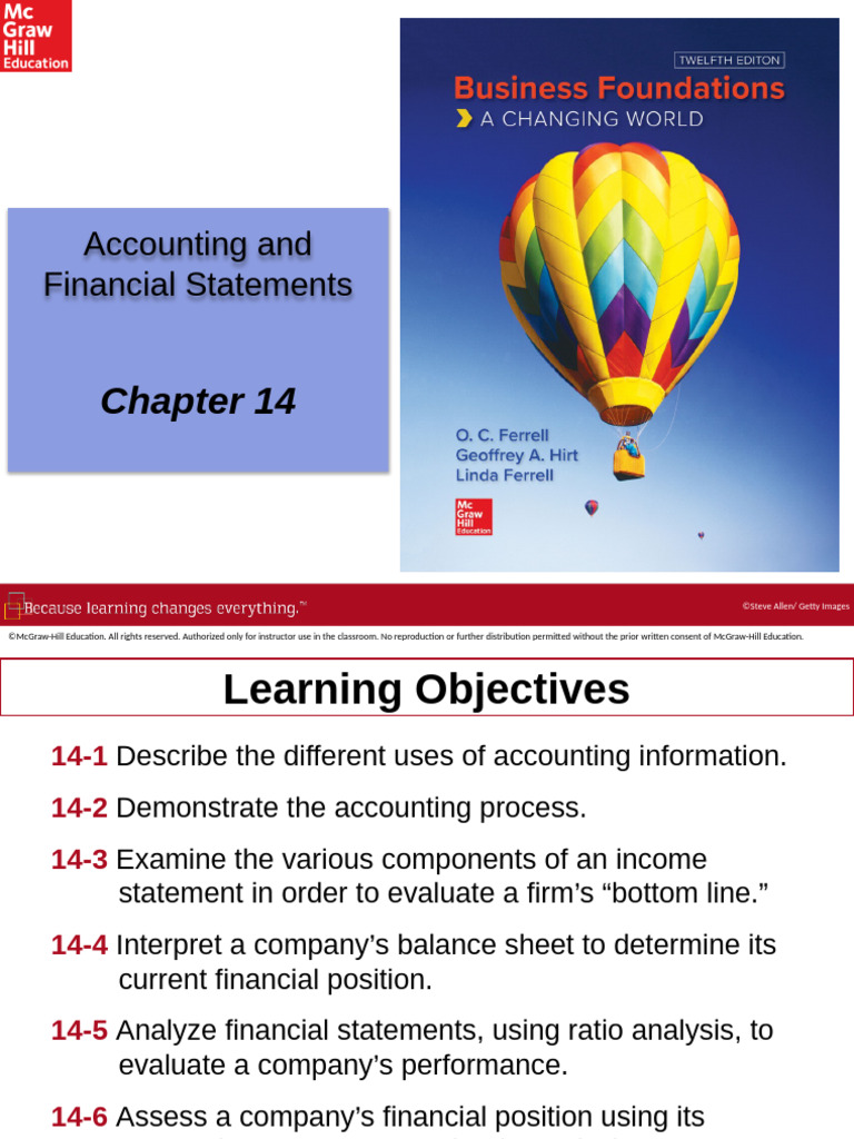 Ferrell 12e PPT Ch14 Rev | PDF | Equity (Finance) | Balance Sheet