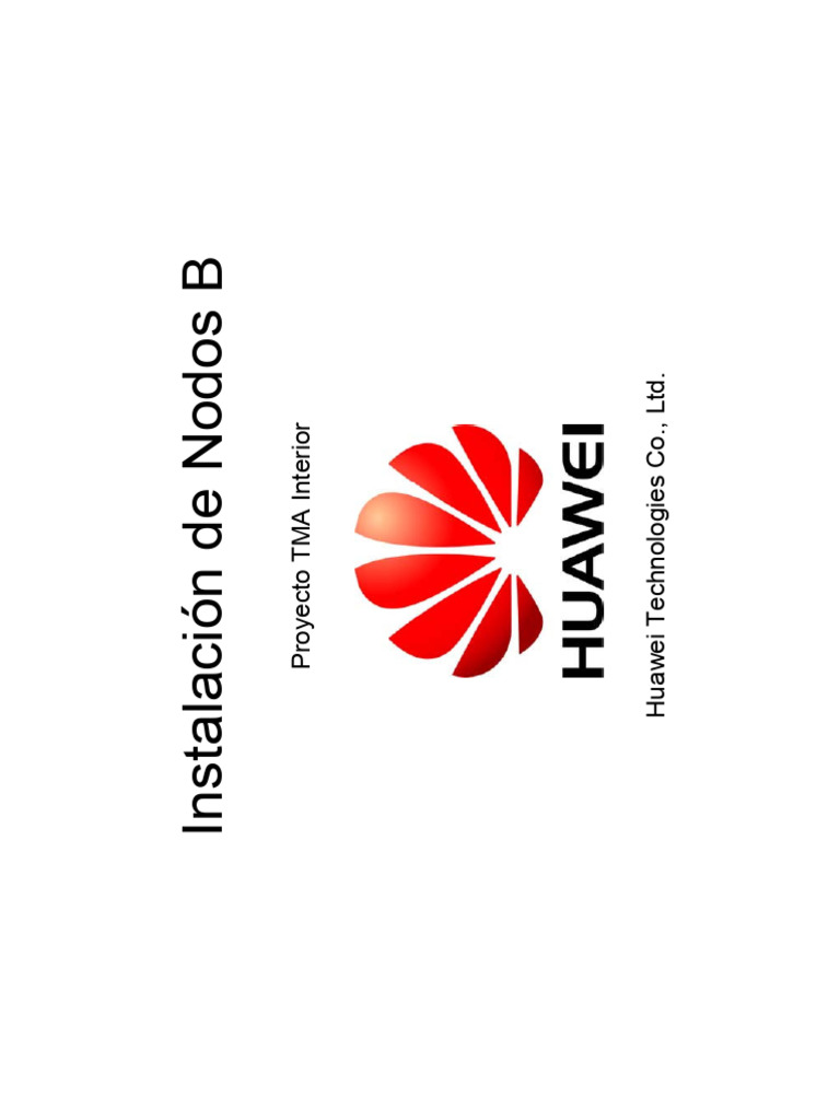Instalación del Sistema DBS3800 de Huawei | PDF | Equipo | Ingenieria ...