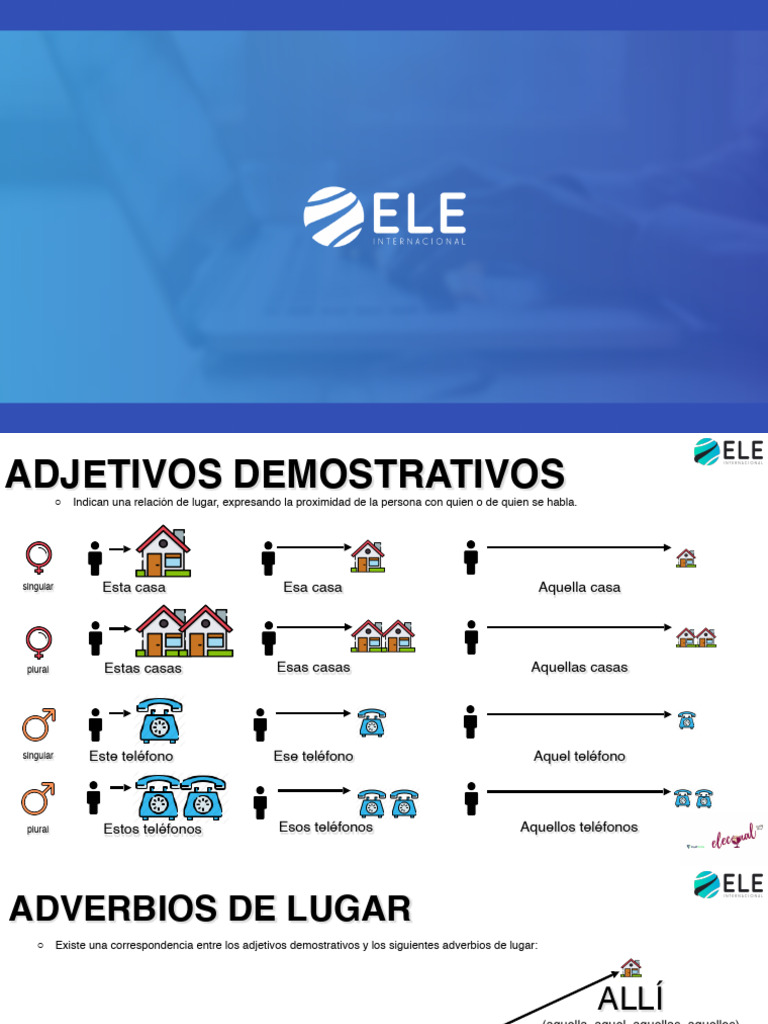 Adjetivos-demostrativos-ppt | PDF