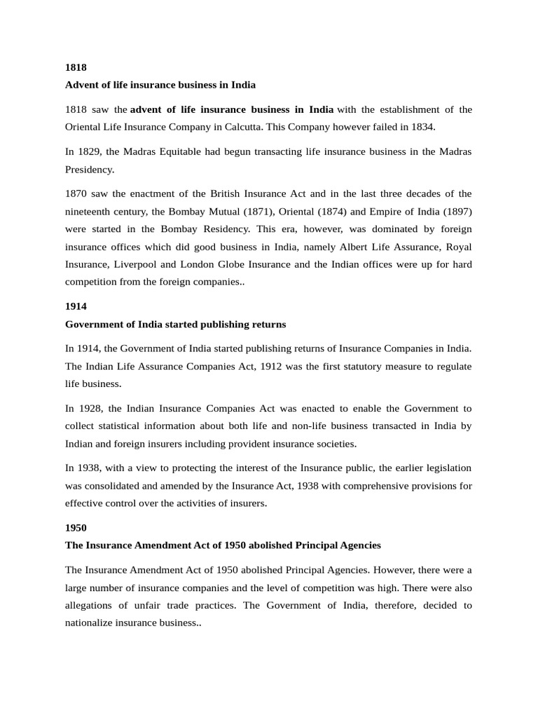 History of Insurance (2) | PDF | Economies | Business