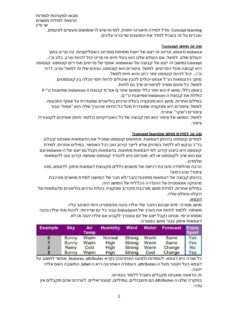 intro_ML_lec111_concept_learning | PDF