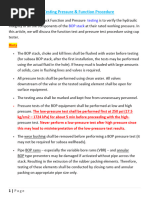 BOP Test Procedure PDF | PDF | Geotechnical Engineering | Hydraulic ...