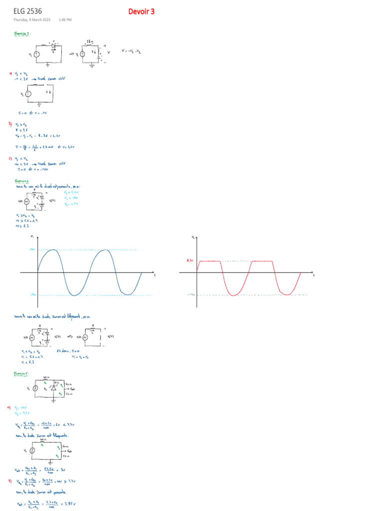 ELG 2536 Devoir 3 | PDF