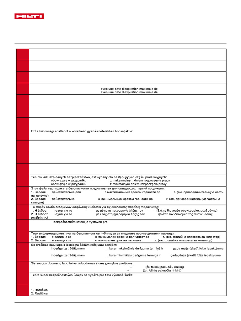Hilti - Re-500 | PDF