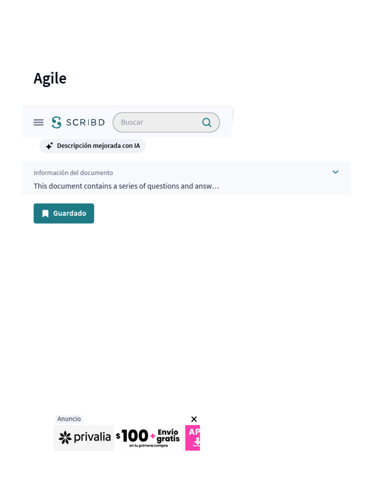 Agile | PDF | Scrum (Software Development) | Agile Software Development ... Agile | PDF | Scrum (Software Development) | Agile Software Development ...