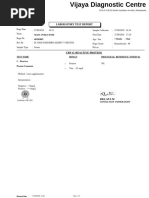 Typhoid Positive Report Format | PDF