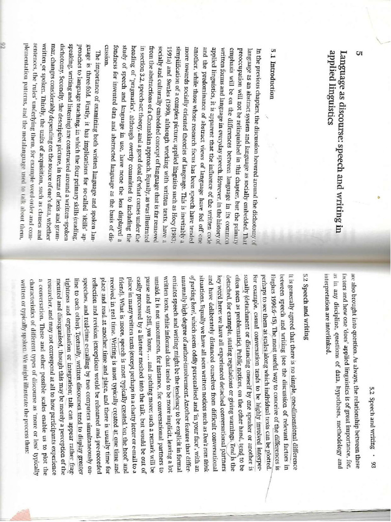 McCarthy (2001) Issues in Applied Linguistics (Selections Chapter 3) | PDF