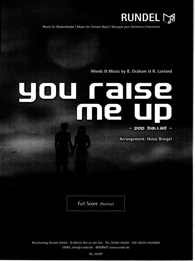 Conducteur Complet You Raise Me Up | PDF