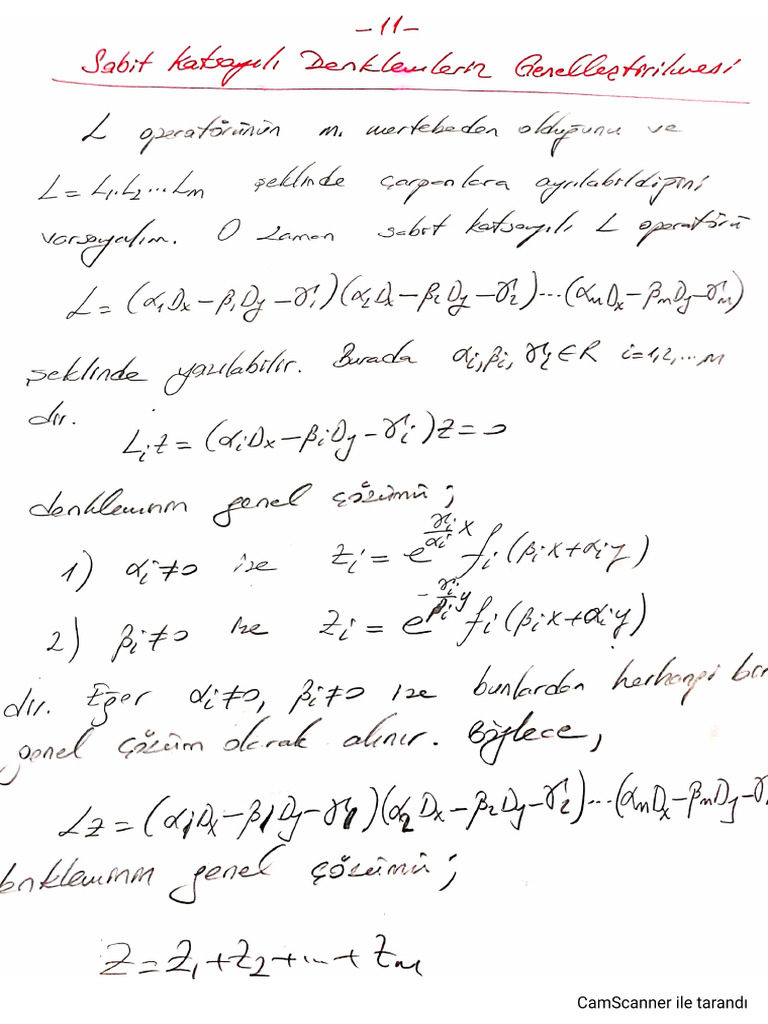 KDD-Yüksek Mertebe Sabit Katsayılı KDD-devam | PDF