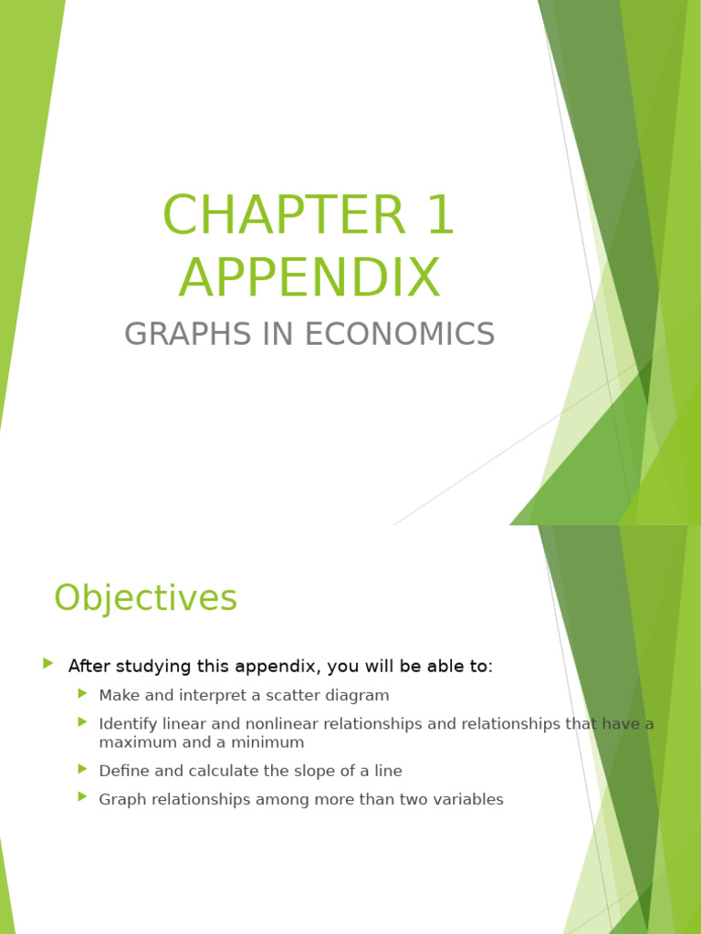 Graphs in Economics | PDF | Cartesian Coordinate System | Scatter Plot