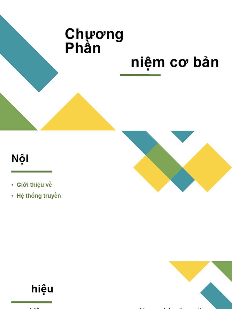 C1. Các khái niệm cơ bản_SV | PDF