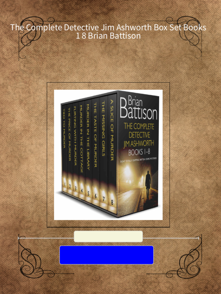 The Complete Detective Jim Ashworth Box Set Books 1 8 Brian Battison ...