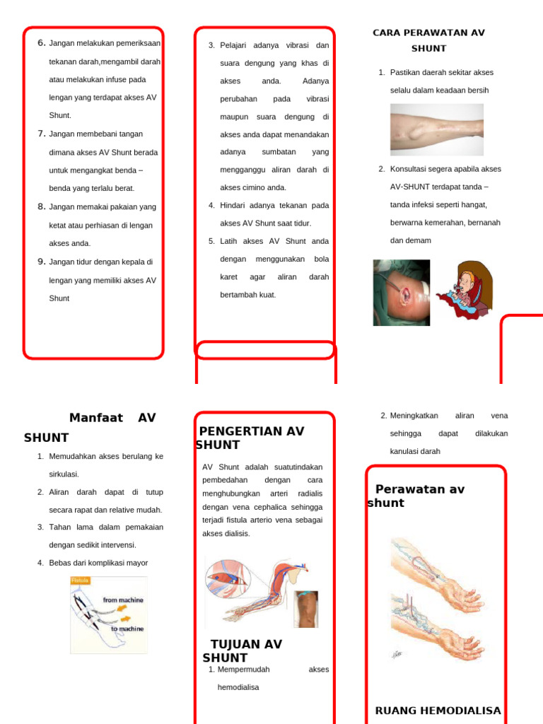 Perawatan dan Manfaat AV Shunt | PDF