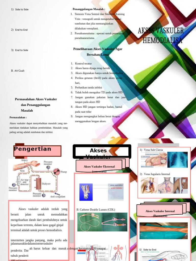 Leaflet Akses Vaskuler | PDF