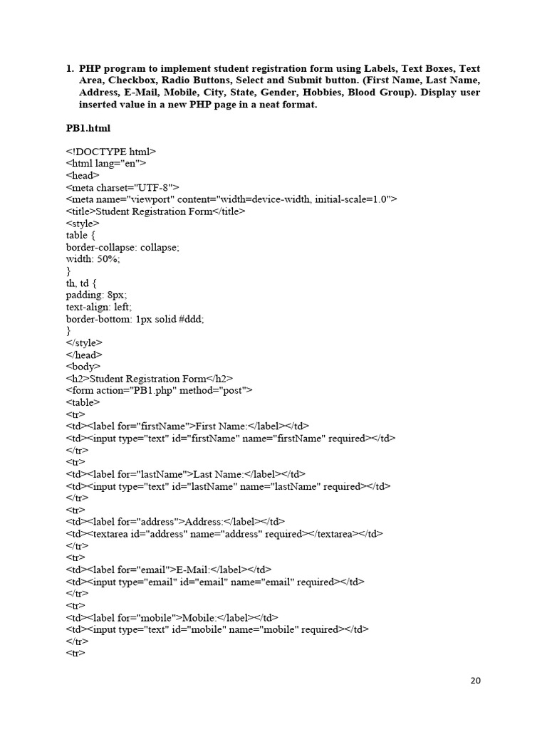 PB1 | PDF | Computing | Software