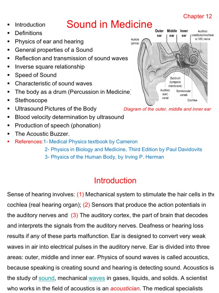 2nd sound in medici2 جدي | PDF | Medical Ultrasound | Ear