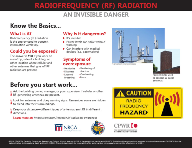 Research - RF Radiation Awareness - RF Infographic | PDF | Antenna ...