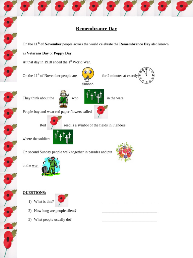 Remembrance-Day 61656 | PDF