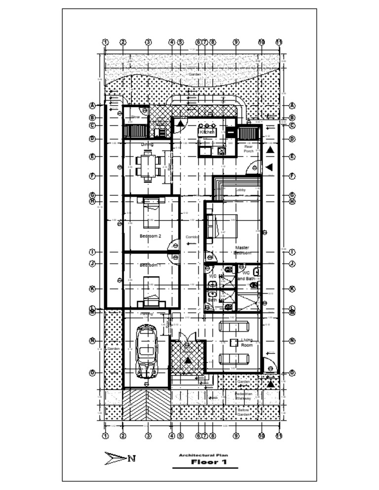 Architectural Floor Plan Layout | PDF