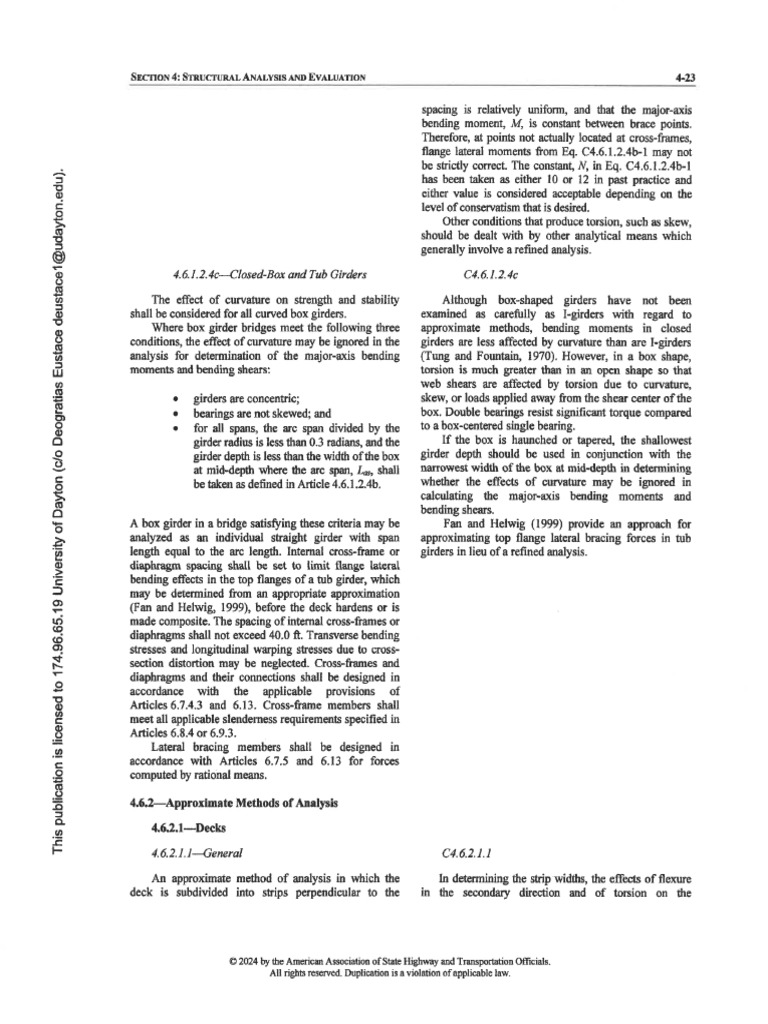 AASHTO LRFD Decks | PDF