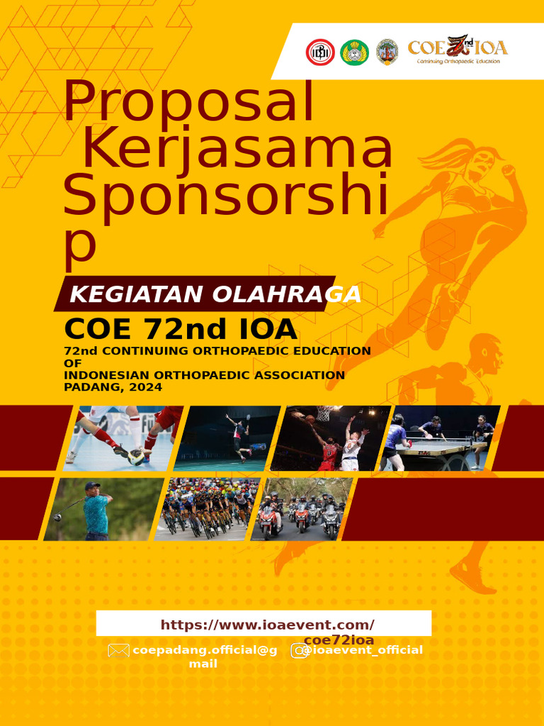 Proposal Sport Division & Entertainment COE 62 Padang | PDF